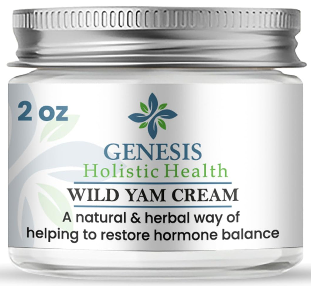 Genesis Holistic Health Wild Yam Cream for menopause relief