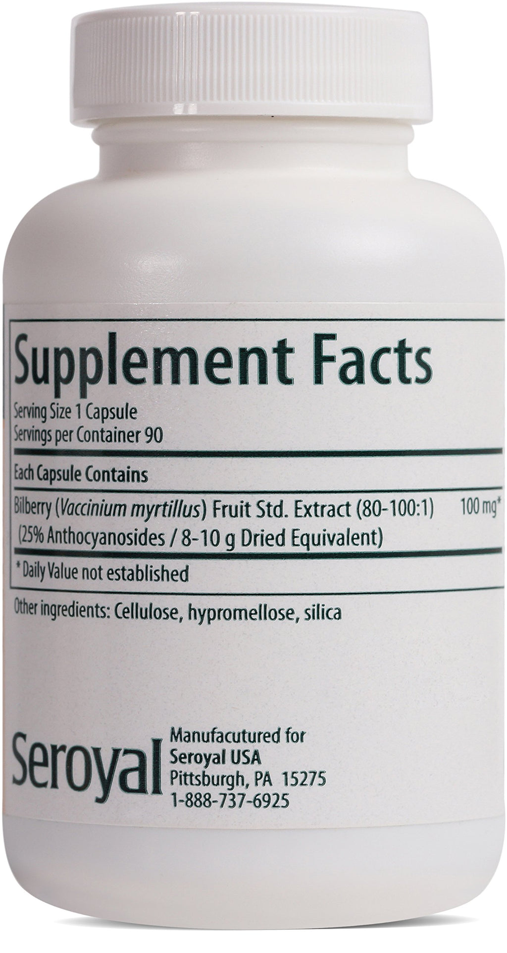 Genestra bilberry for vision support