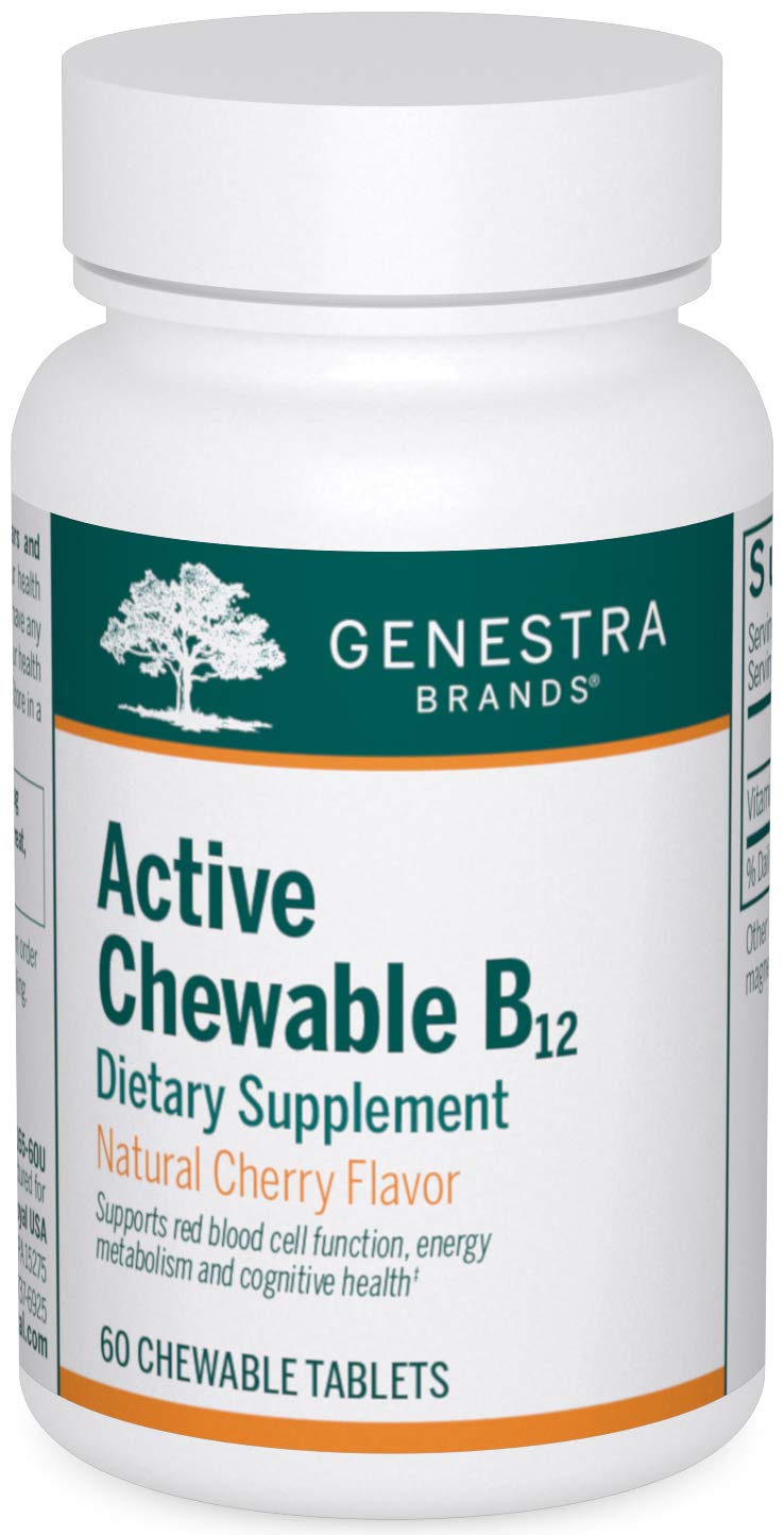 Genestra Brands cherry vitamin B12 tablets