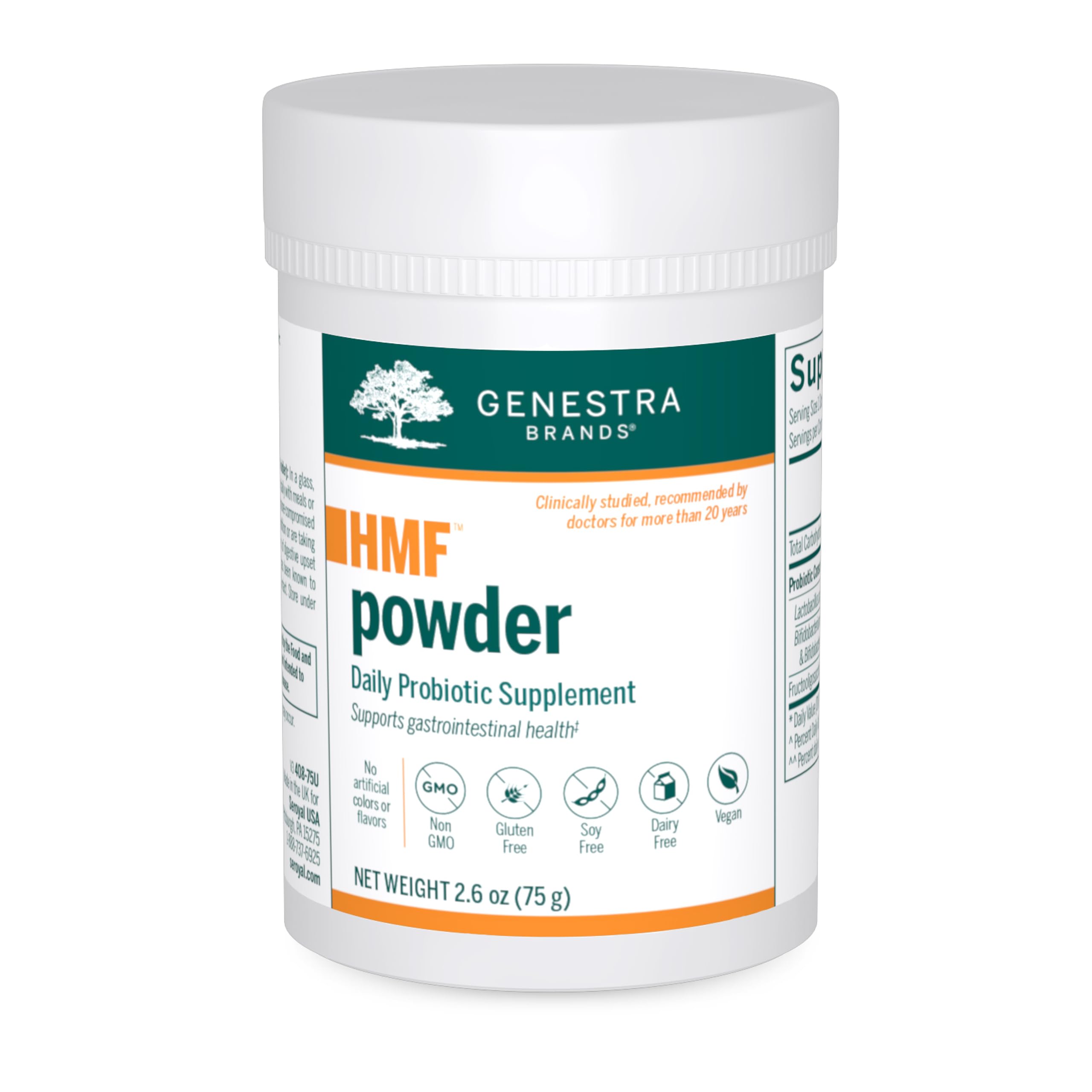 Genestra Brands HMF Powder benefits