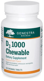 Genestra D3 1000 IU chewable tablets