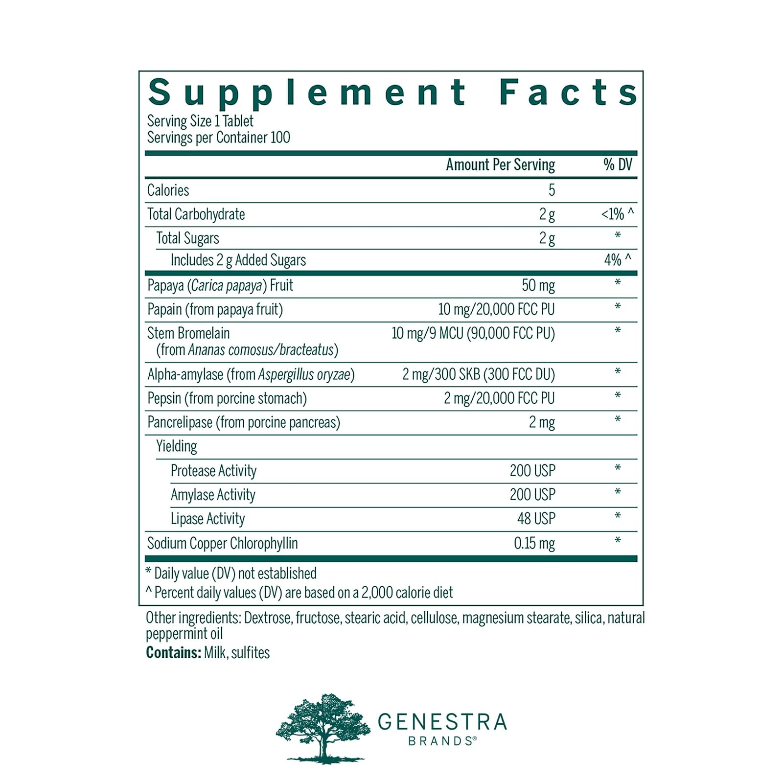 Genestra digestive enzymes for gut health