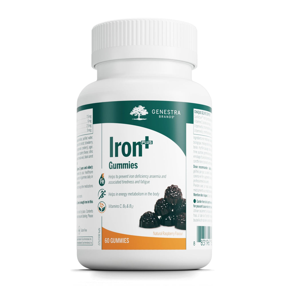 Genestra Iron Plus gummies for energy