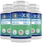 Genex Formulas Nicotinamide 500 mg capsules