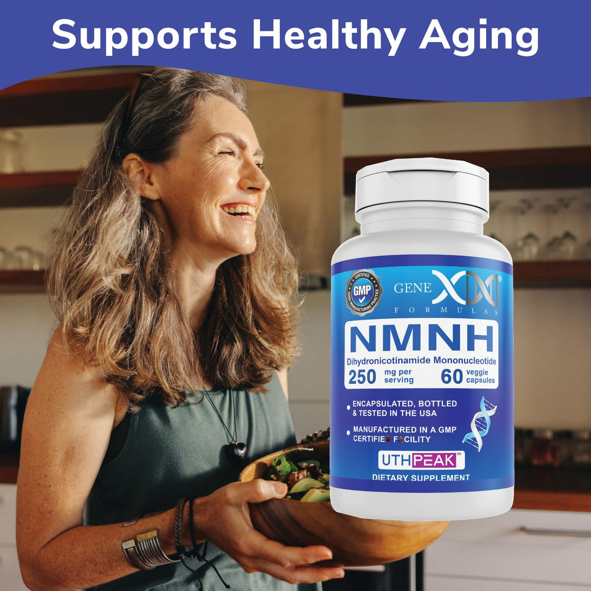 Genex Formulas NMNH for daily vitality