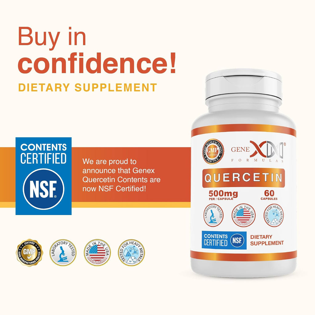 Genex Formulas quercetin capsules