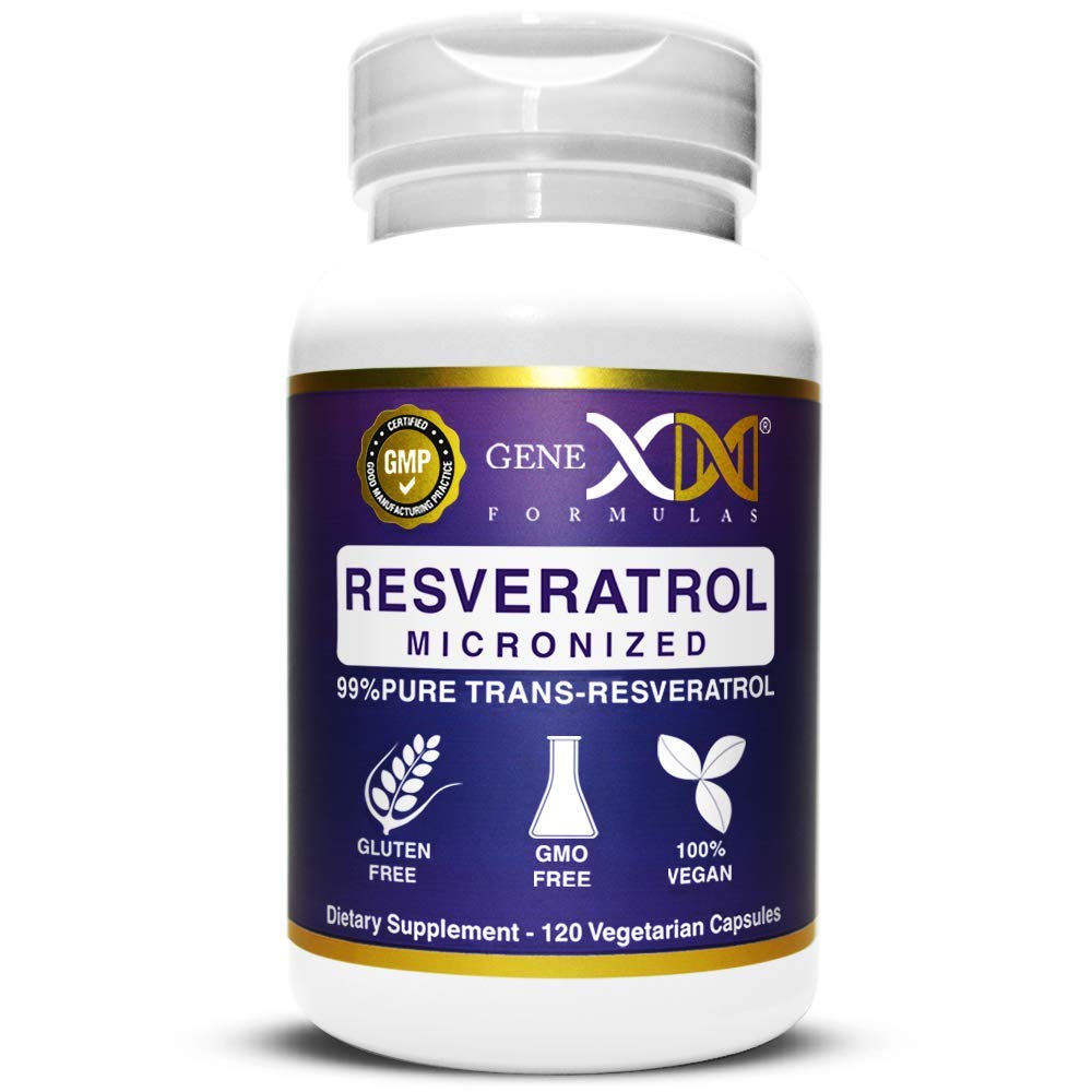 Genex Formulas Resveratrol 1000 mg capsules