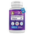 Genex Formulas Resveratrol antioxidant capsules
