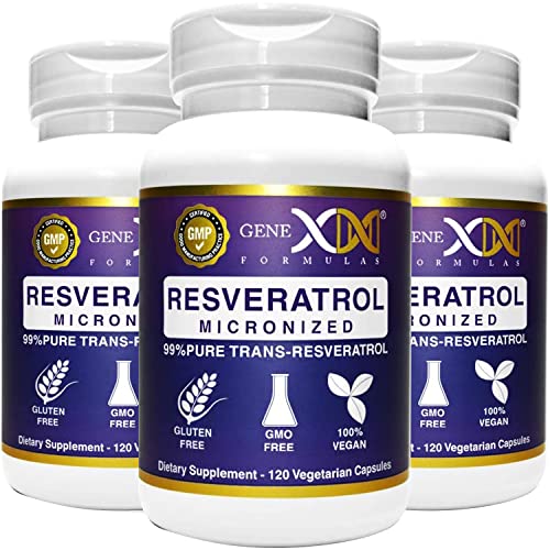 Genex Formulas Trans Resveratrol capsules