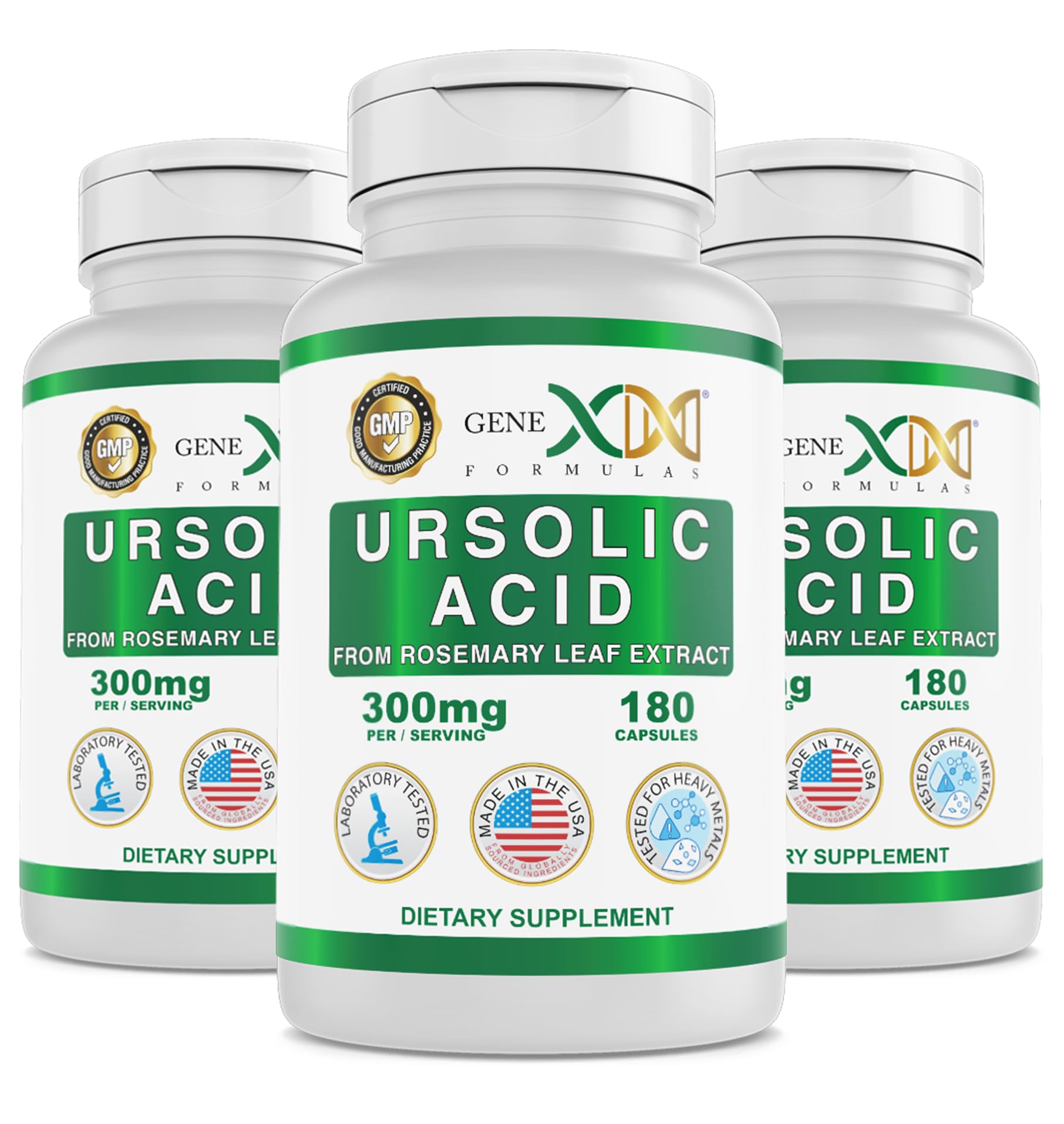 Genex Formulas Ursolic Acid benefits