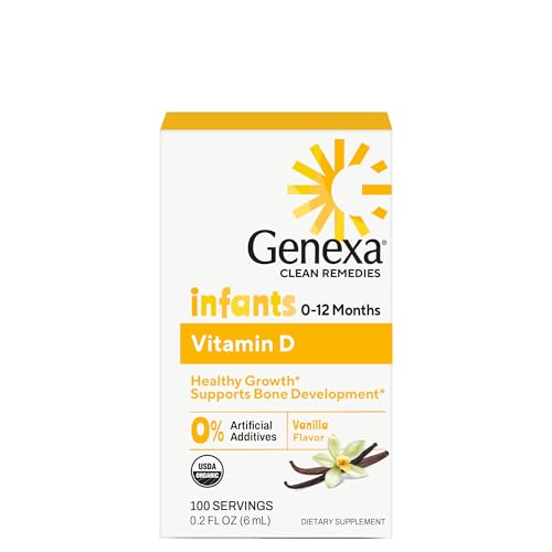 Genexa vitamin D drops for kids