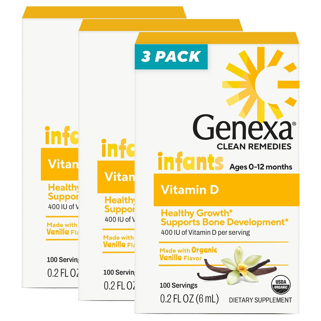 Genexa Vitamin D drops for kids