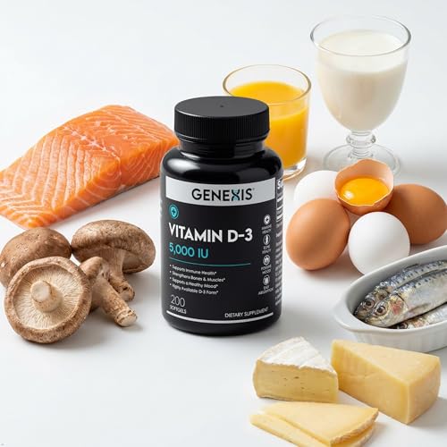 Genexis Vitamin D3 for bone strength