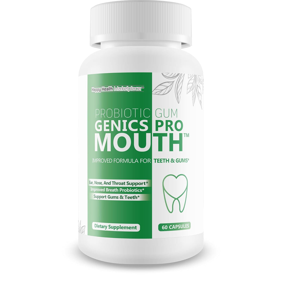Genics Pro probiotic gum for oral health