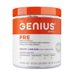 Genius Brand pre-workout grape limeade