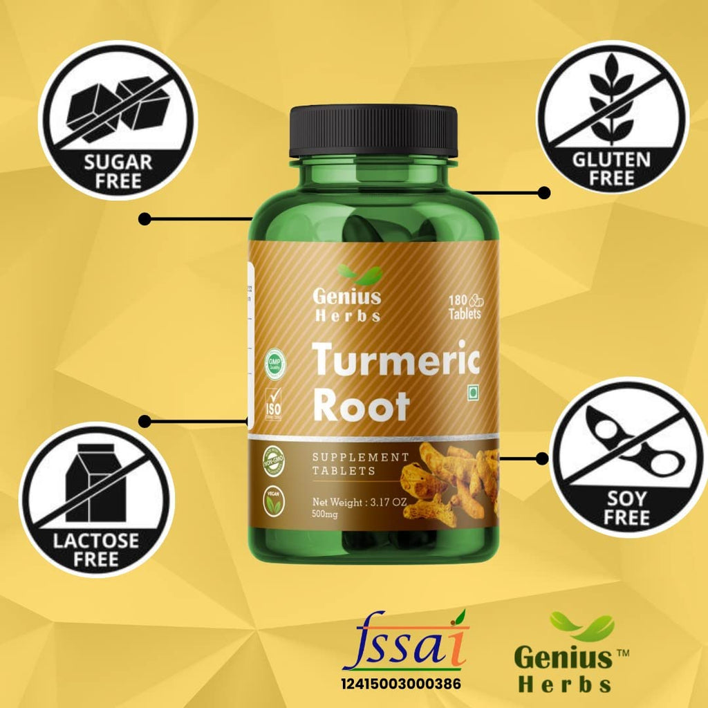Genius Herbs natural anti-inflammatory tablets