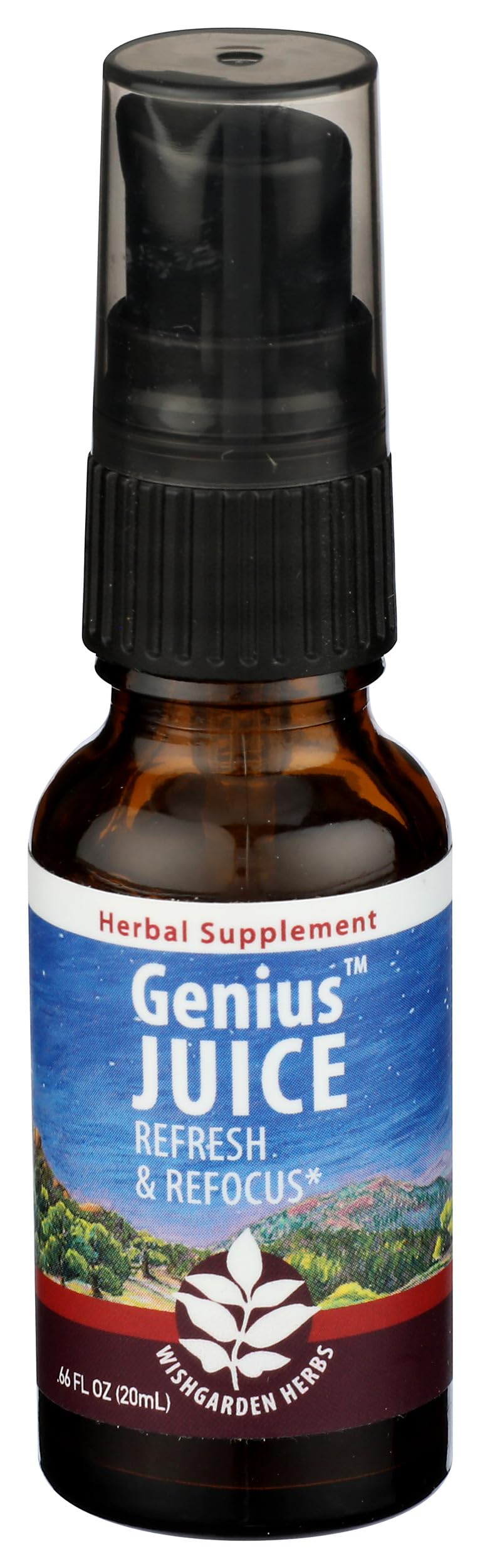 Genius Juice herbal supplements for focus
