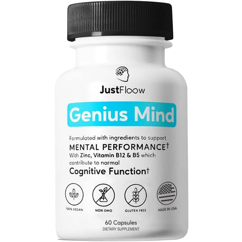 Genius Mind multivitamins for cognitive support