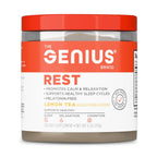 Genius Rest sleep supplement lemon tea