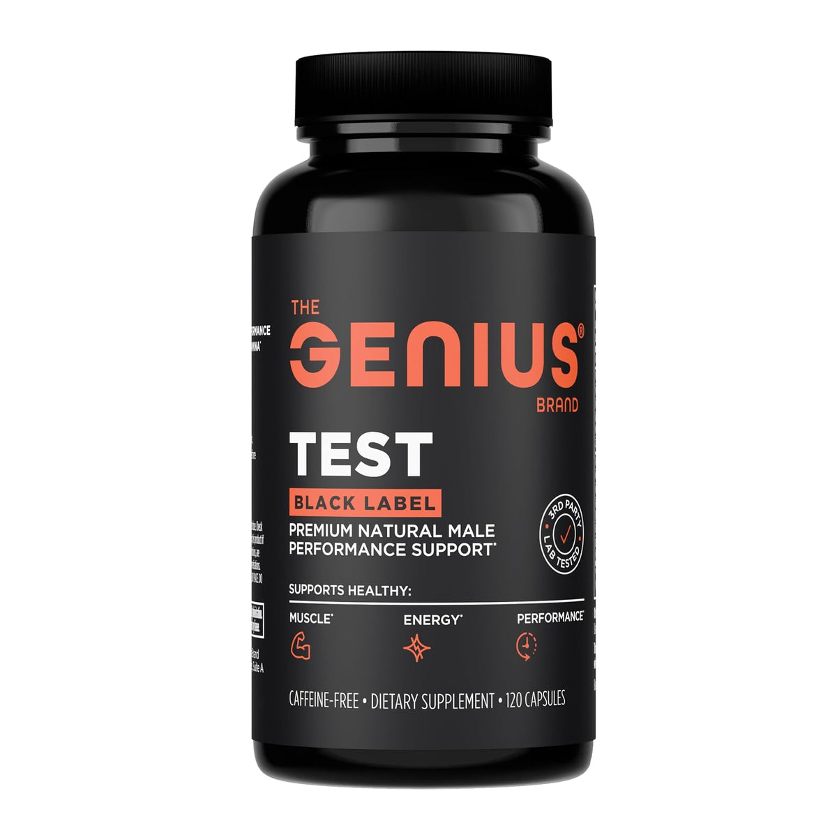 Genius Test testosterone booster capsules