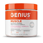 Genius weight gainers strawberry vanilla flavour