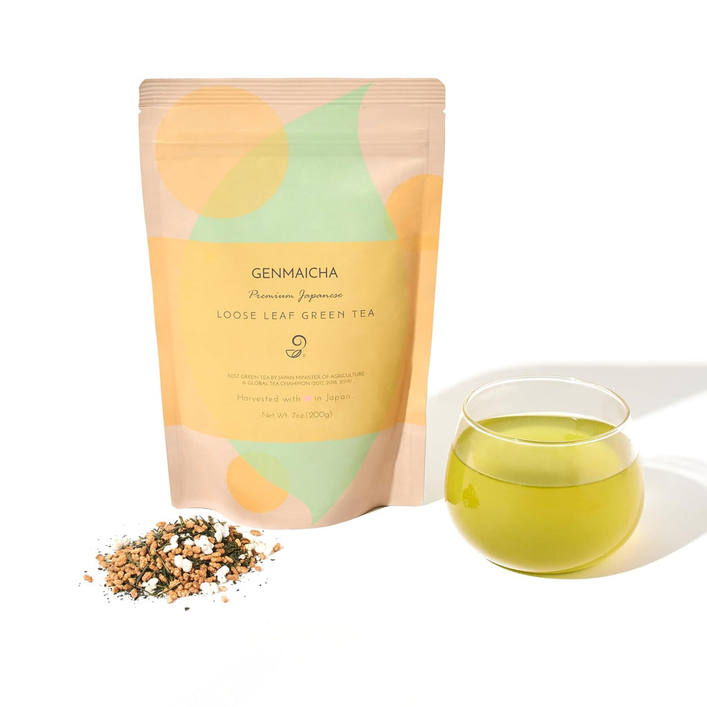 genmaicha loose leaf green tea