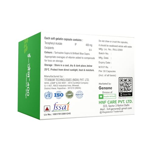 genone vitamin e for skin health