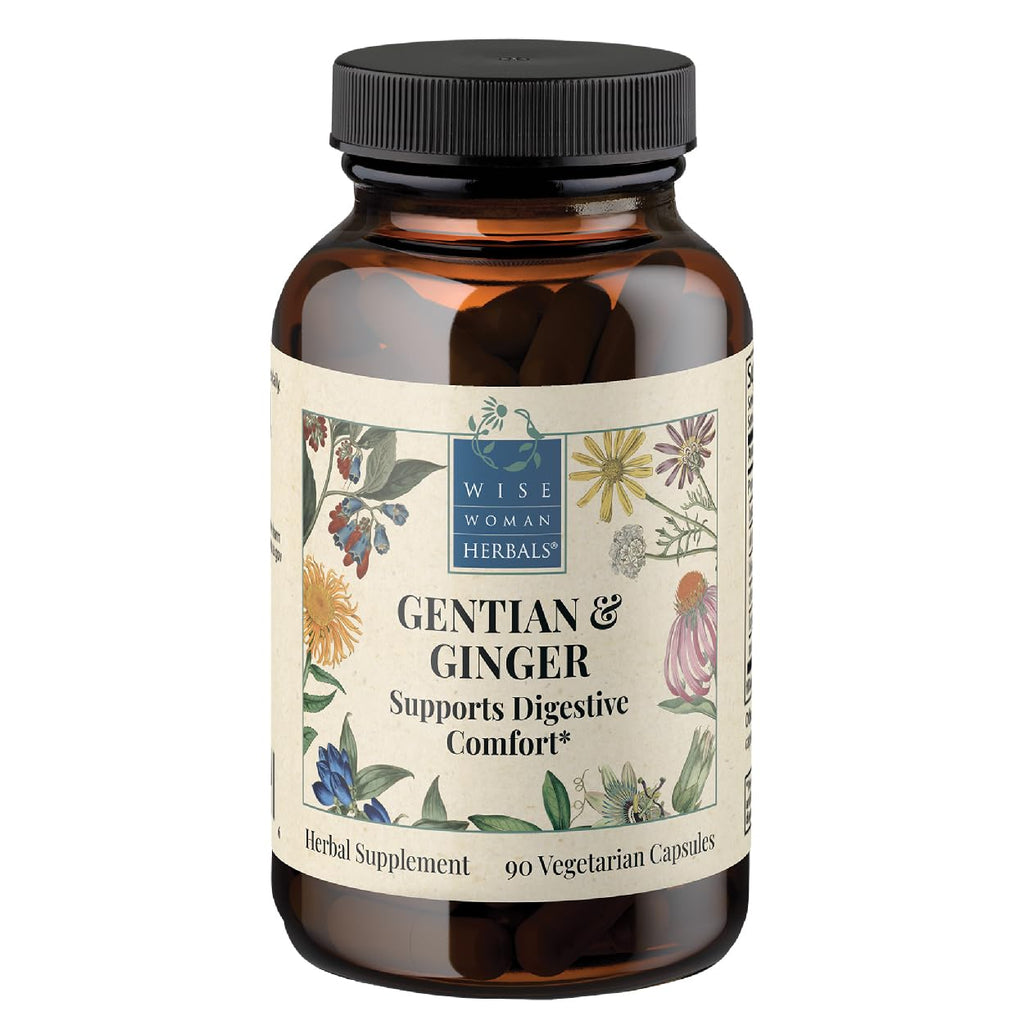 gentian and ginger capsules for digestion