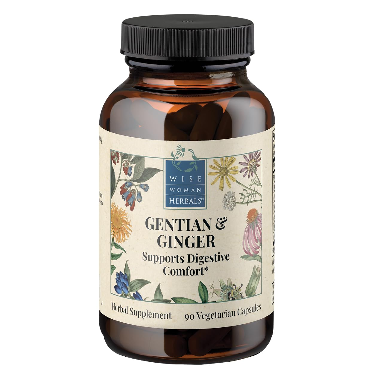 gentian and ginger capsules for digestion