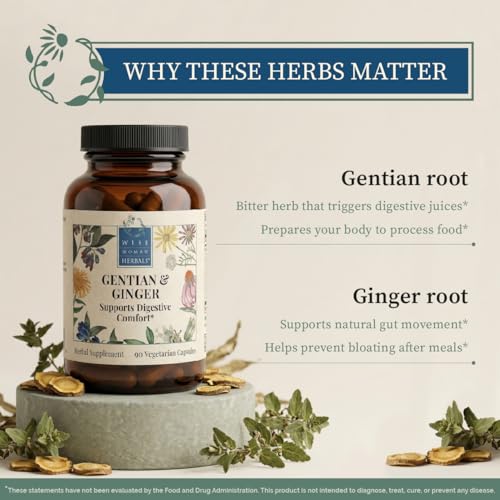 gentian extract for digestive comfort