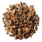 gentian root cut and sifted