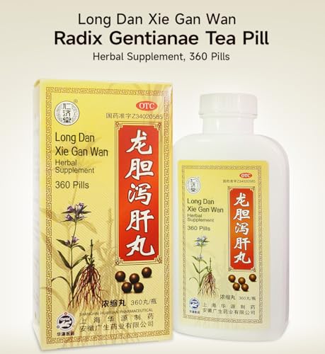 Gentiana herbal teapills for daily use