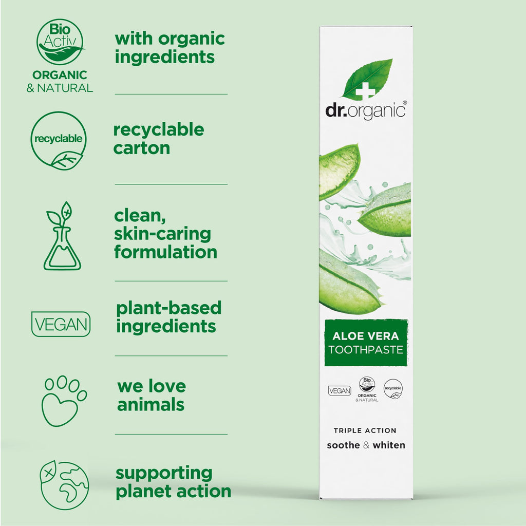 gentle aloe vera toothpaste for gums