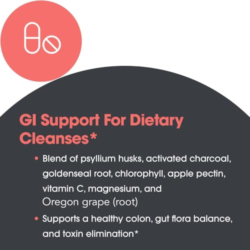 Gentle cleanse with psyllium fiber