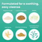 Gentle colon cleanse with psyllium
