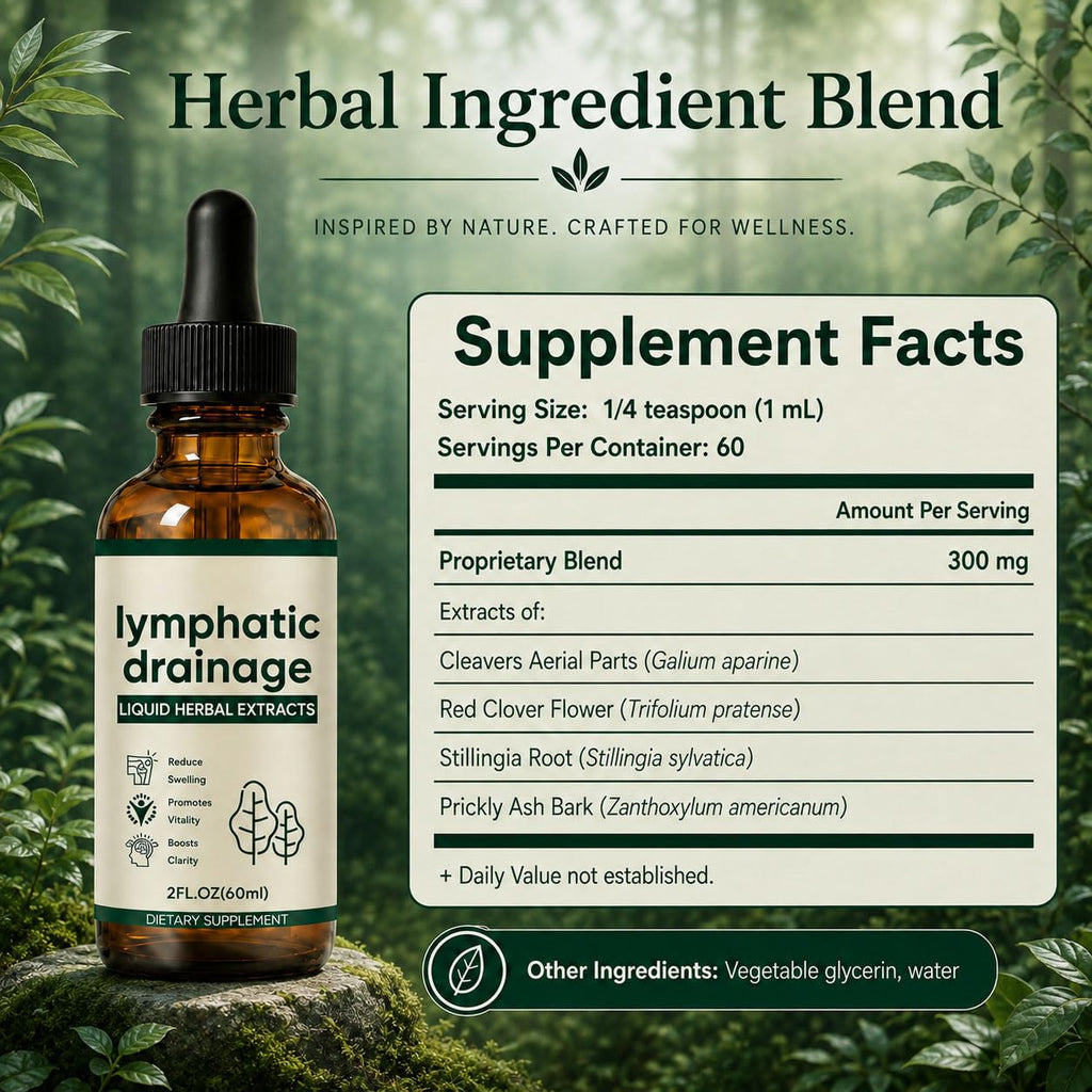 gentle detox lymphatic drainage solution