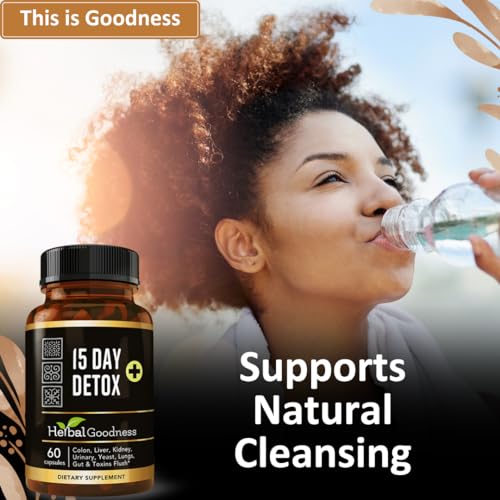 Gentle detox solution with herbal ingredients