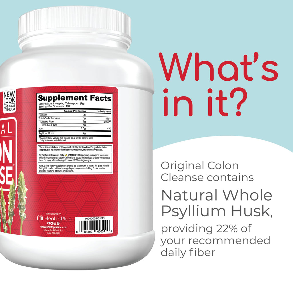 gentle detox with psyllium plant