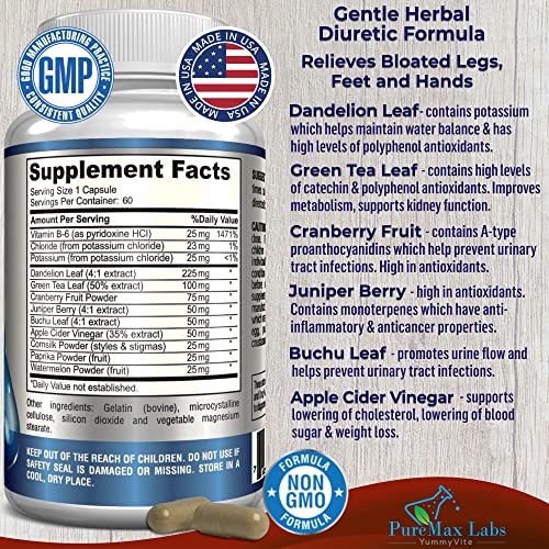 gentle diuretics for water weight