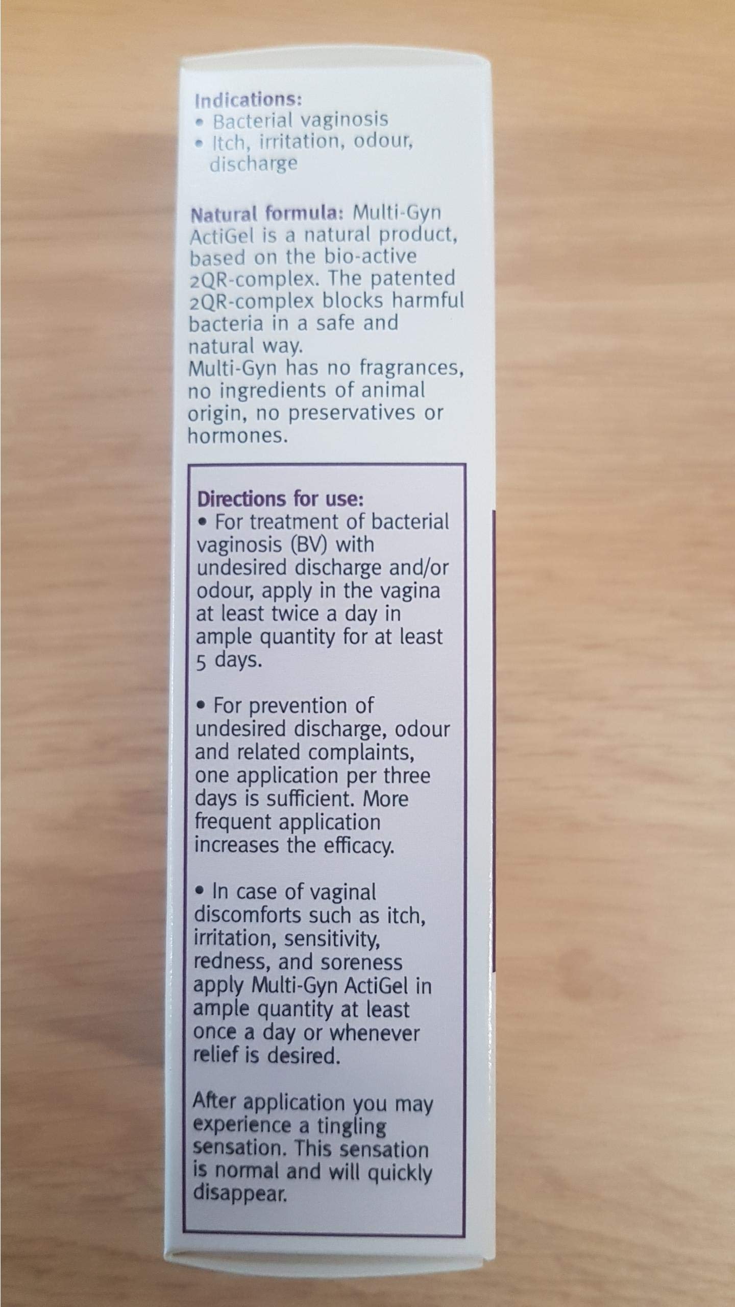 gentle formula for feminine care