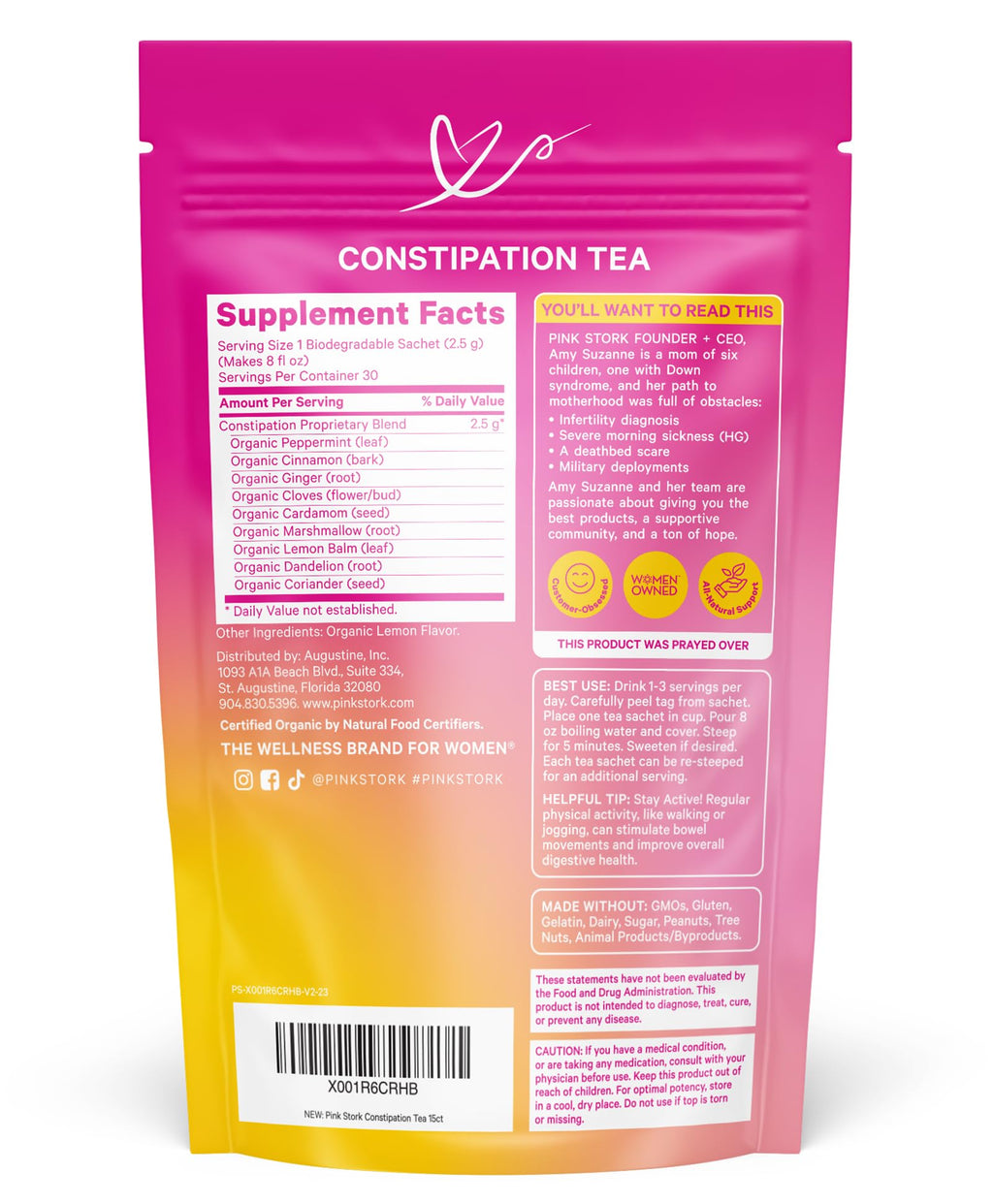 Gentle herbal blend for prenatal wellness