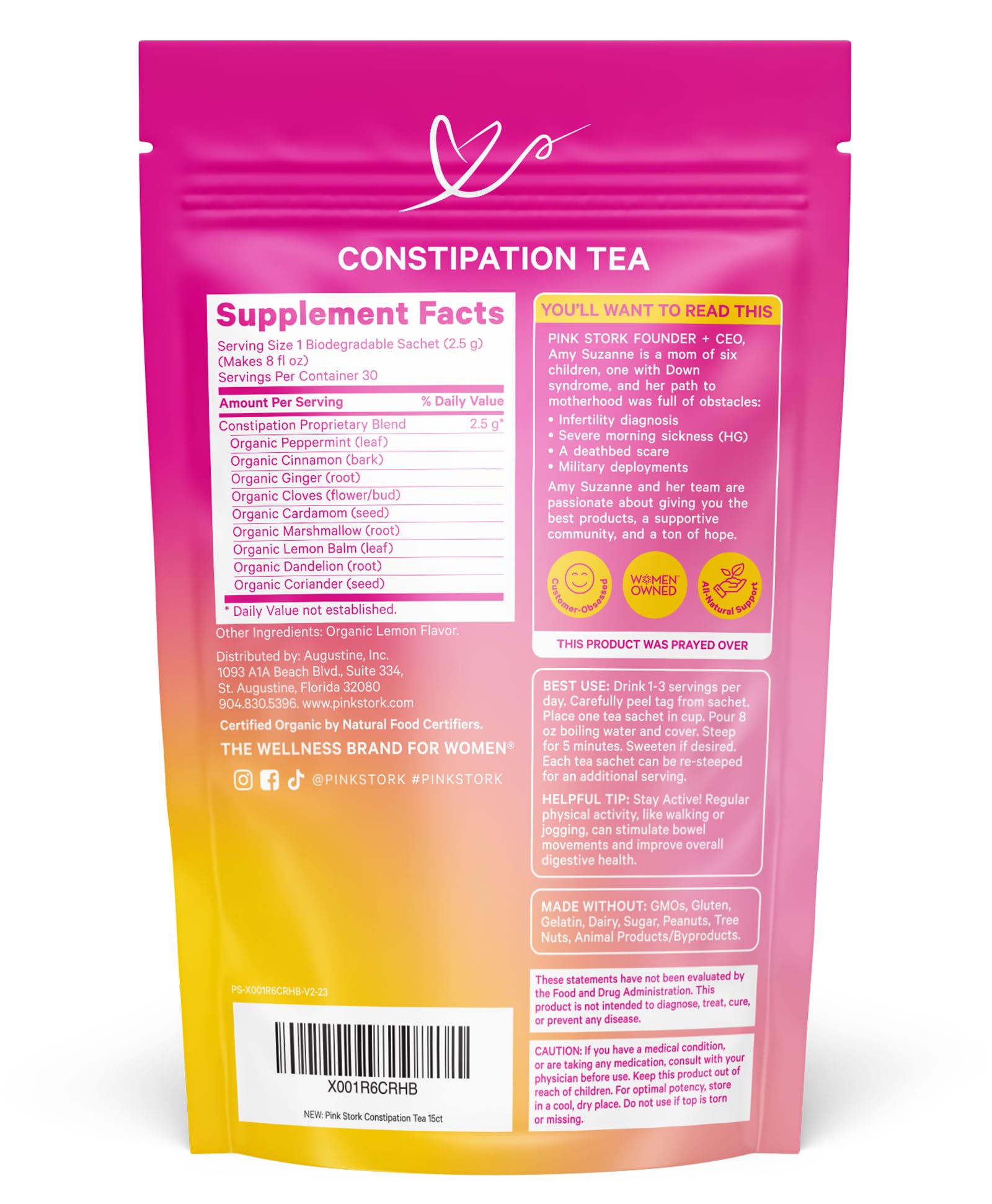 Gentle herbal blend for prenatal wellness