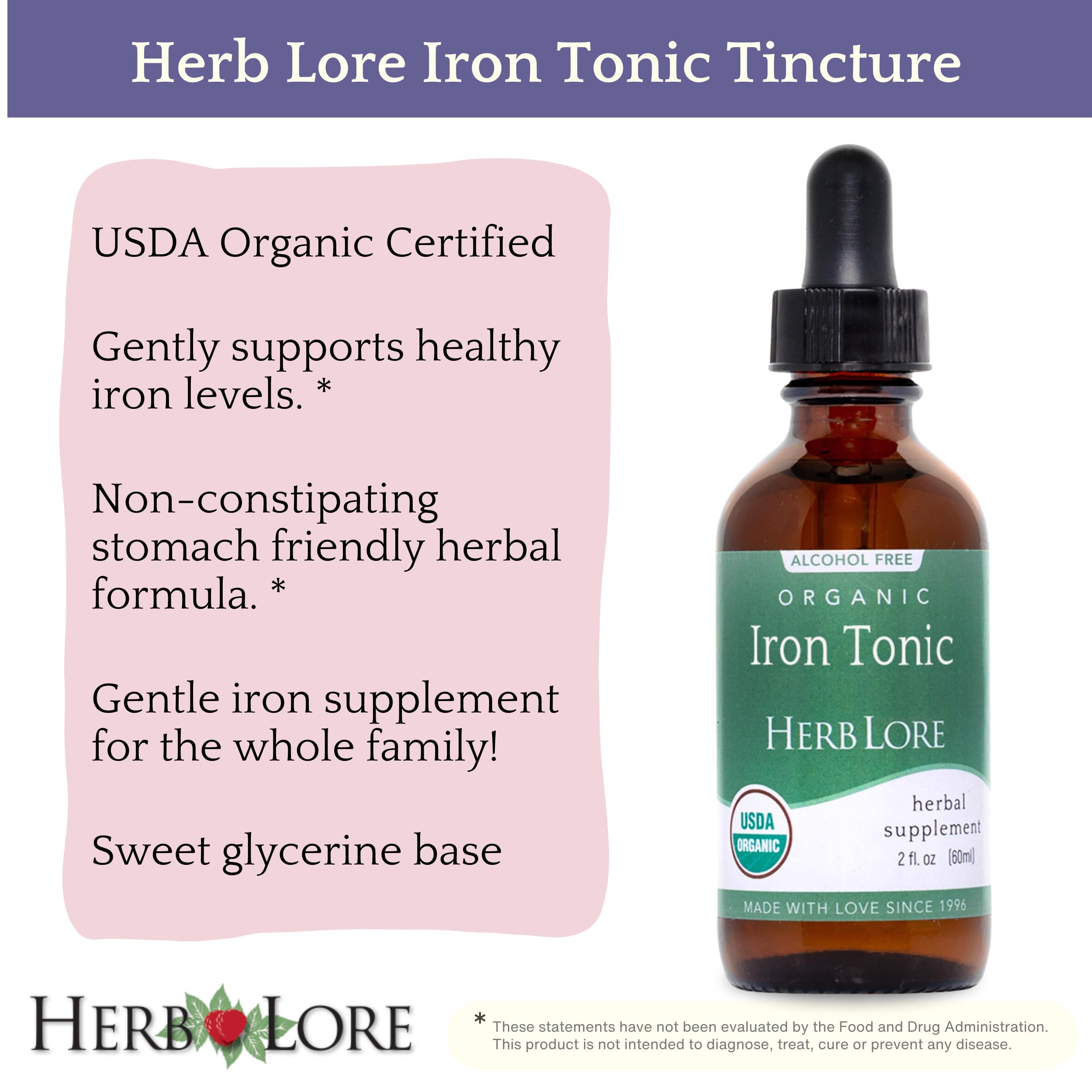 gentle herbal iron supplement