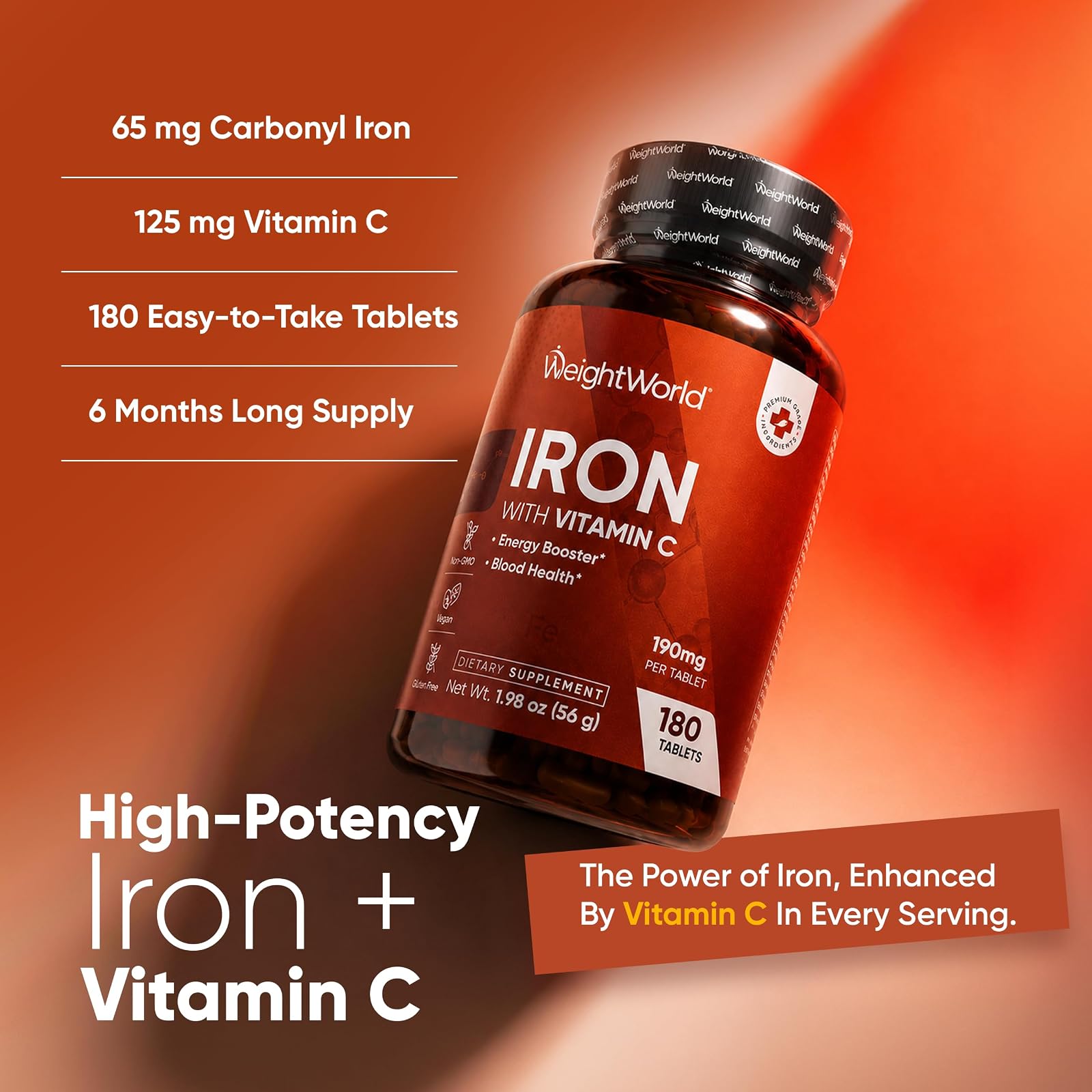 gentle iron bisglycinate 65 mg tablets