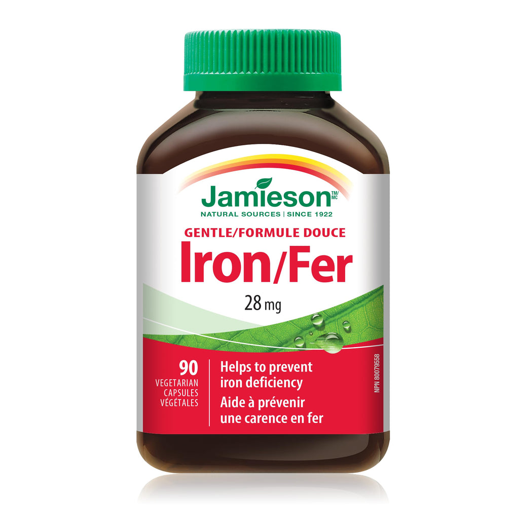 Gentle iron capsules for daily health