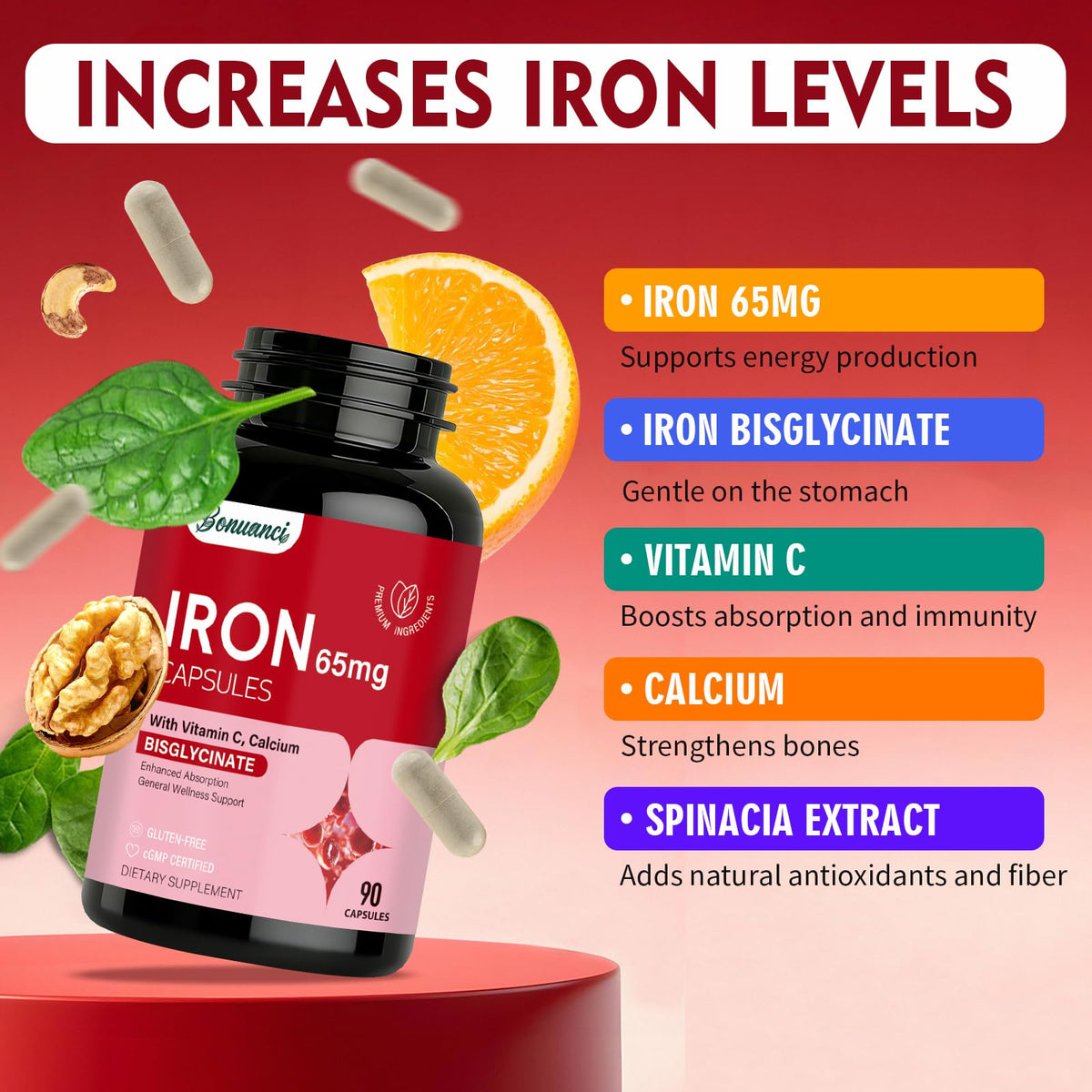 Gentle iron for better absorption