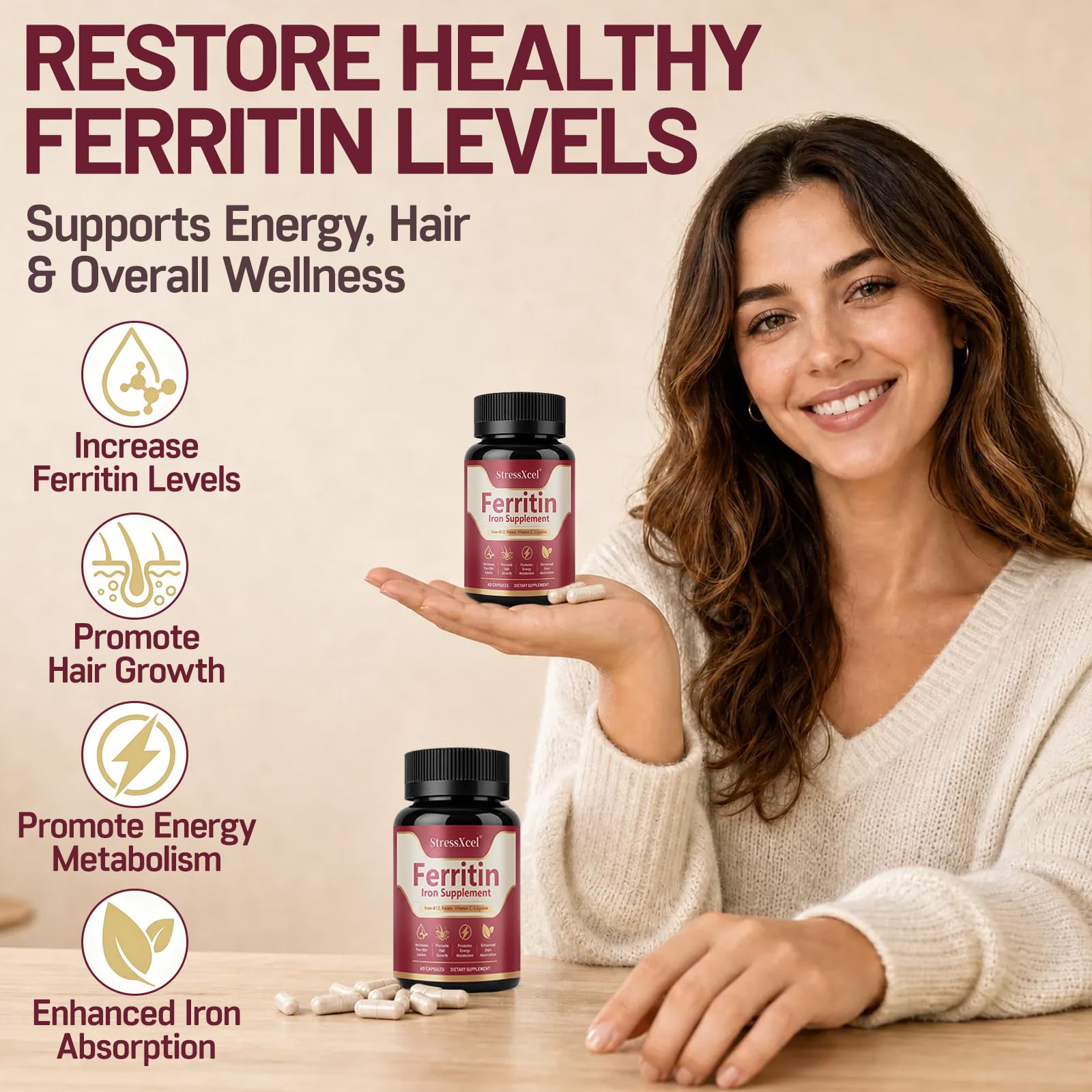 gentle iron for enhanced energy