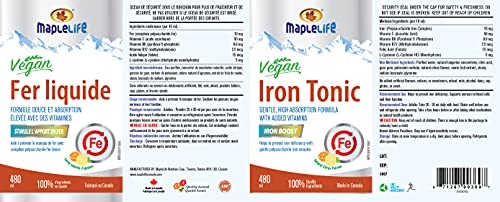 gentle iron formula with B vitamins