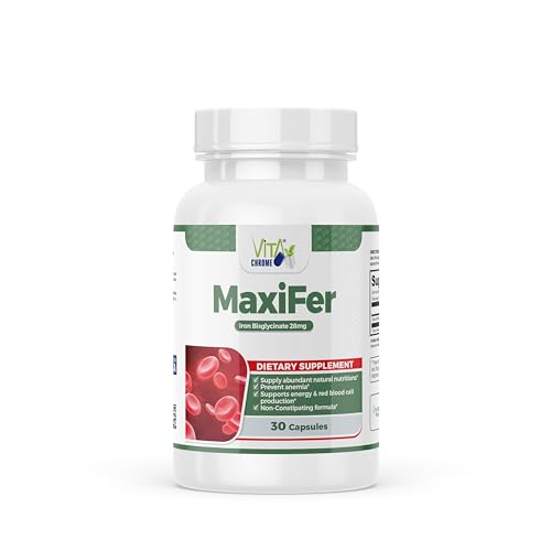 Gentle iron supplement for stomach