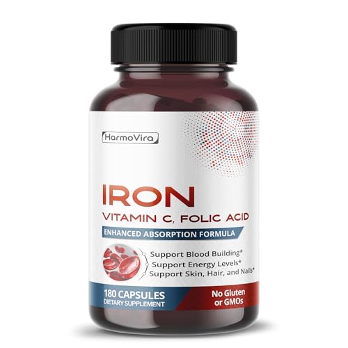 Gentle iron supplement with vitamin C